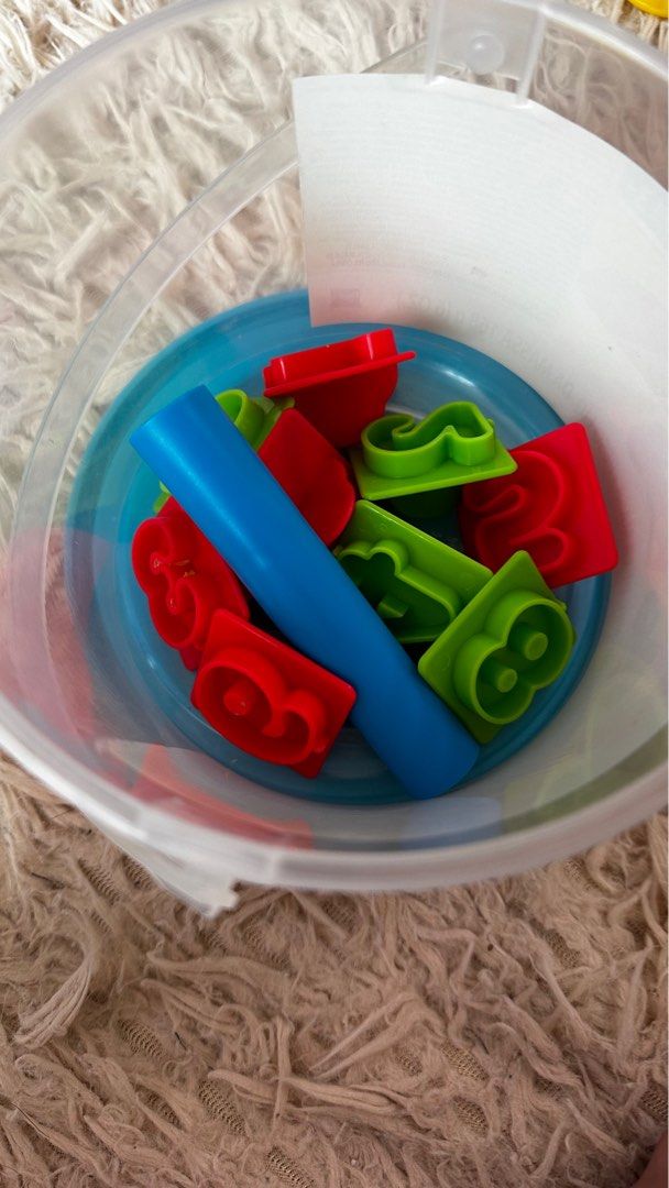 PlayDoh Numbers Playset Bucket, Hobbies & Toys, Toys & Games on Carousell