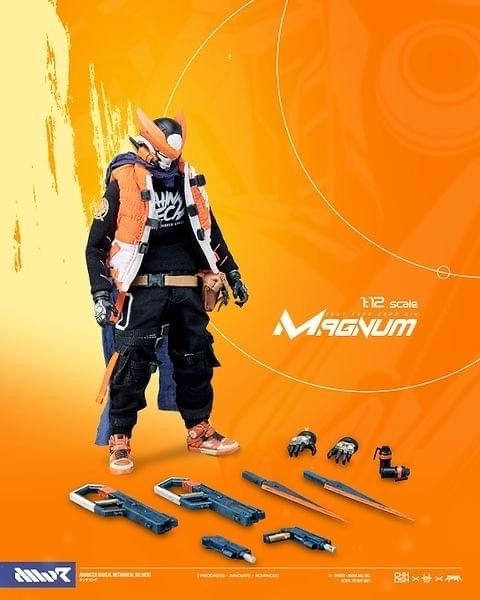 PO Devil Toys 1/12 Scale Mecha Will Rise - Magnum (Chk Dsk X Devil Toys ...