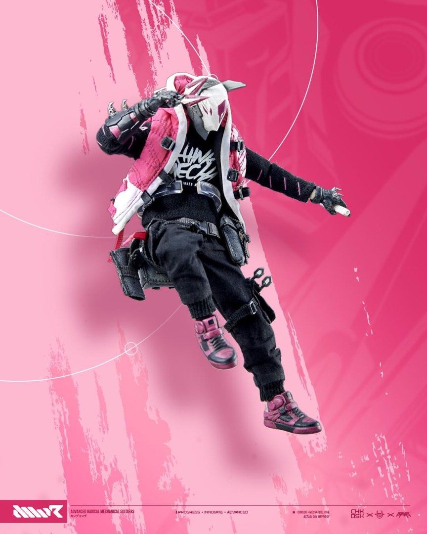 PO Devil Toys 1/12 Scale Mecha Will Rise - FX01 (Chk Dsk X Devil Toys X ...