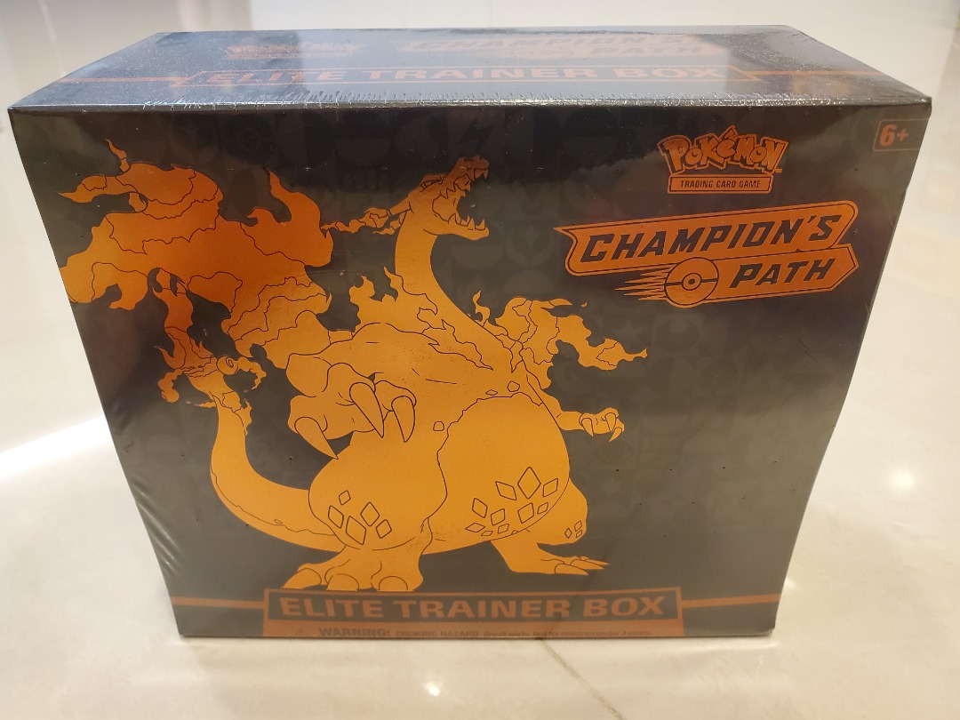 Pokemon TCG Champion's Path Elite Trainer Box ETB, Hobbies & Toys, Toys ...
