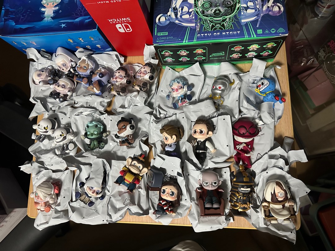 Popmart assorted figures, Hobbies & Toys, Toys & Games on Carousell