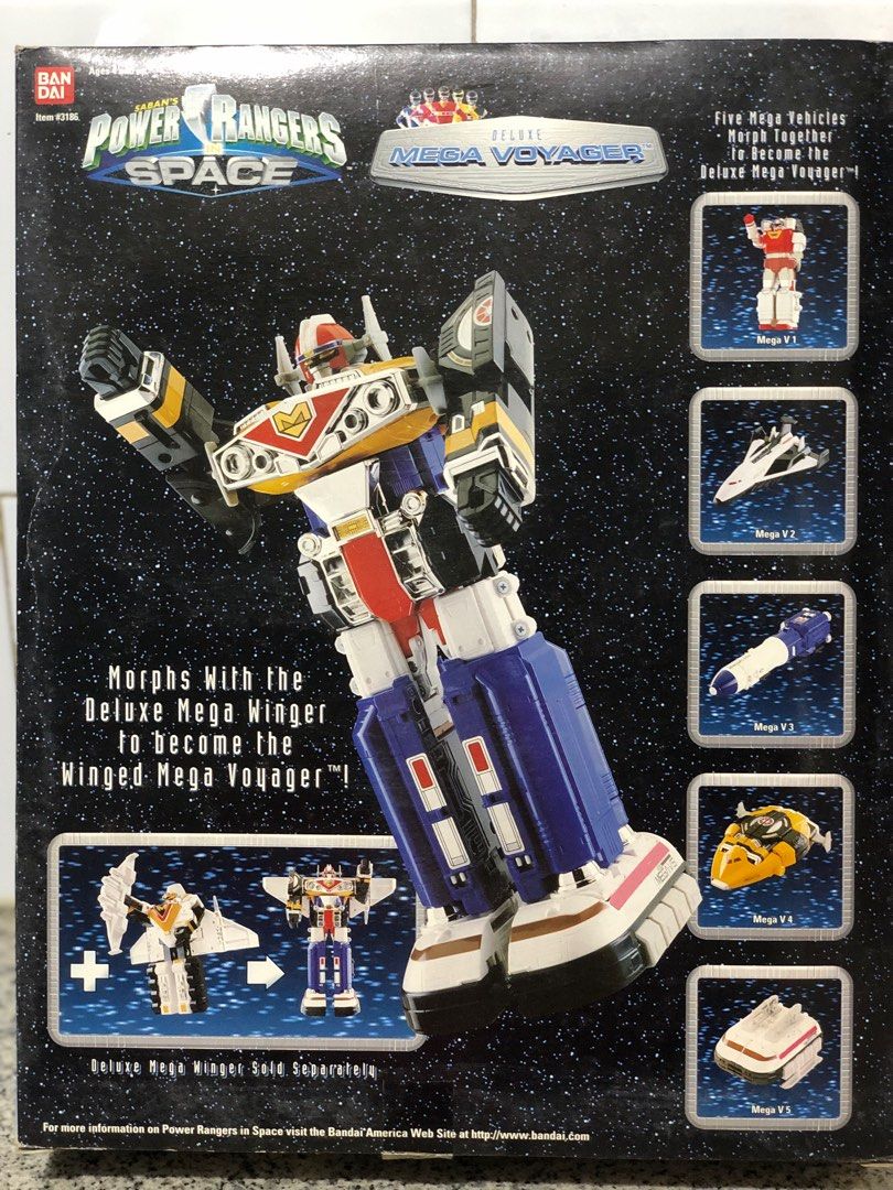 Power Rangers in Space - Deluxe Mega Voyager, Toys & Collectibles ...