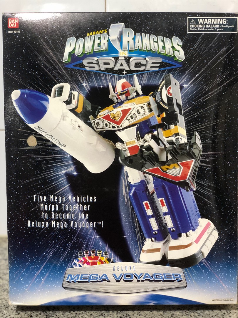 Power Rangers in Space - Deluxe Mega Voyager, Toys & Collectibles ...