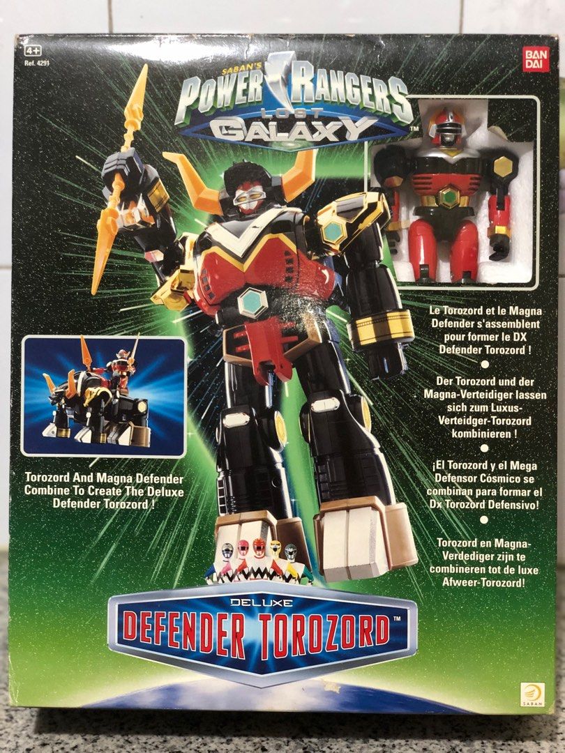 Power Rangers Lost Galaxy - Defender Torozord, Toys & Collectibles ...