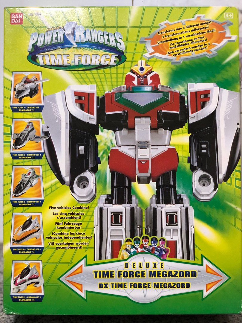 Power Rangers Time Force - Deluxe Time Force Megazord, Toys ...