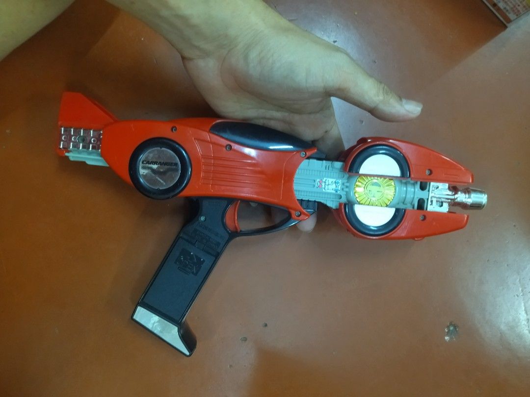 Power Rangers TURBO Carranger Auto Blasters Toy Weapon Megazord BANDAI ...