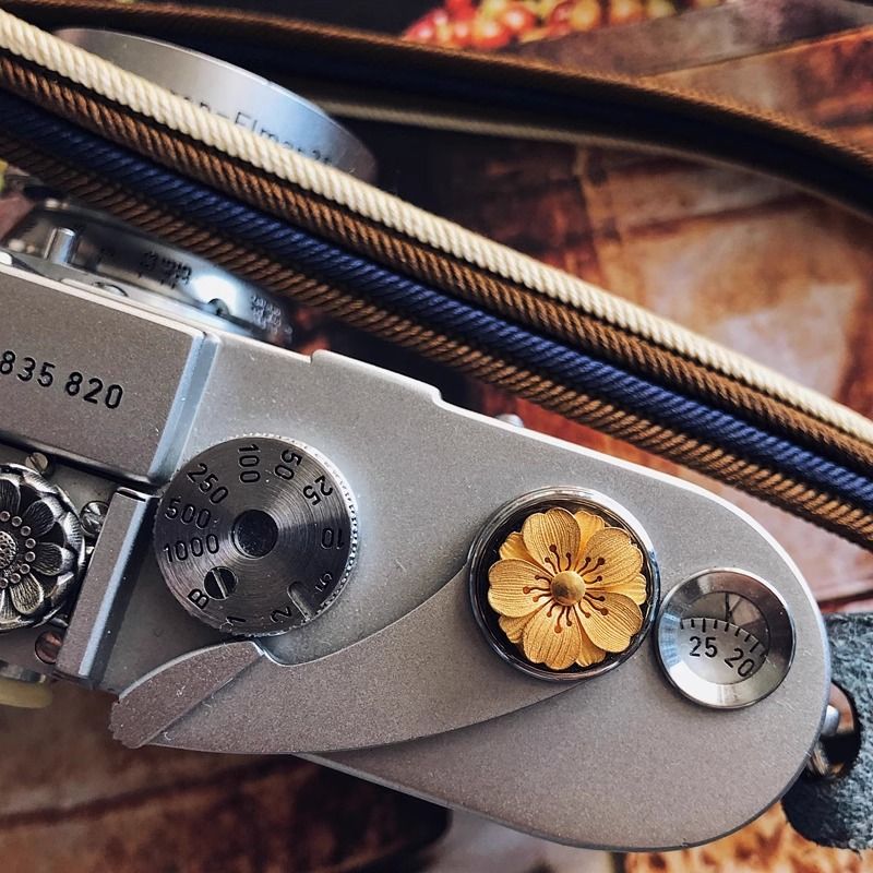 Premium 22k Gold Shutter Button (Handmade in Japan), Photography, Cameras on Carousell