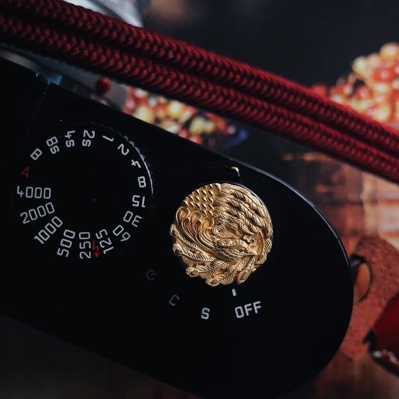 Premium 22k Gold Shutter Button (Handmade in Japan), Photography, Cameras on Carousell