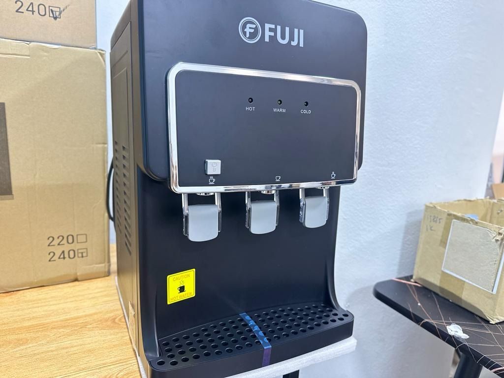 Premium Fuji Water Dispenser With Compressor Cooler - Hot + Cold + Room ...