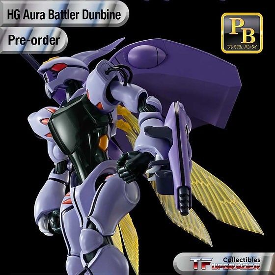 [Pre-order] Bandai HG 1/72 Aura Battler Dunbine Model Kit, Hobbies & Toys, Toys & Games on Carousell