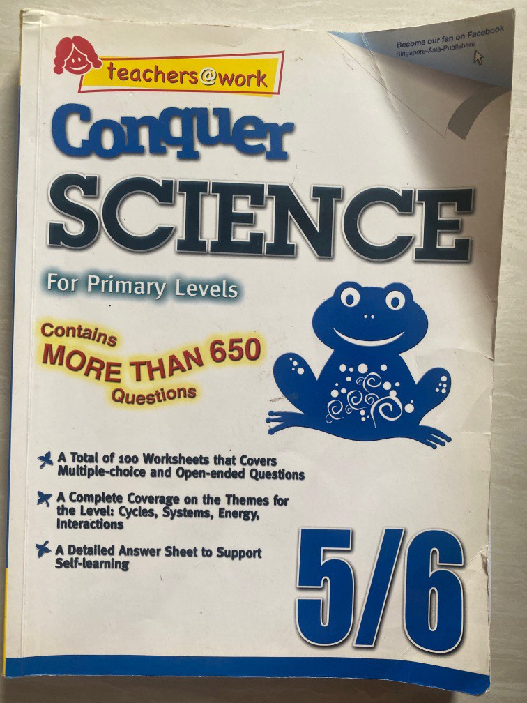 Primary 5/6 Conquer Science, Hobbies & Toys, Books & Magazines ...