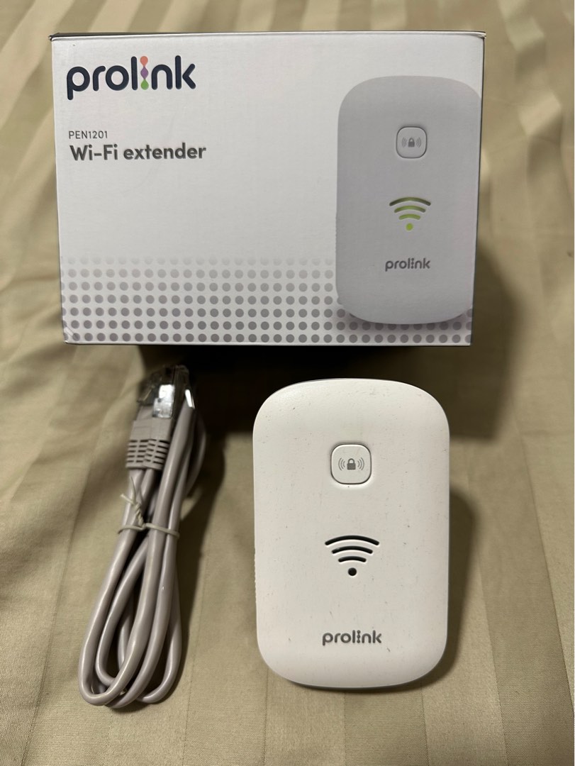 Prolink PEN1201/DH-5201 wifi extender device, Computers & Tech, Parts ...