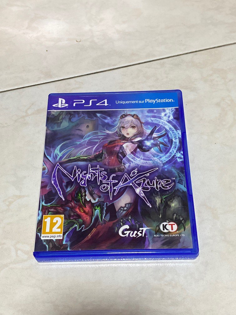 PS4 nights of azure, Video Gaming, Video Games, PlayStation on Carousell