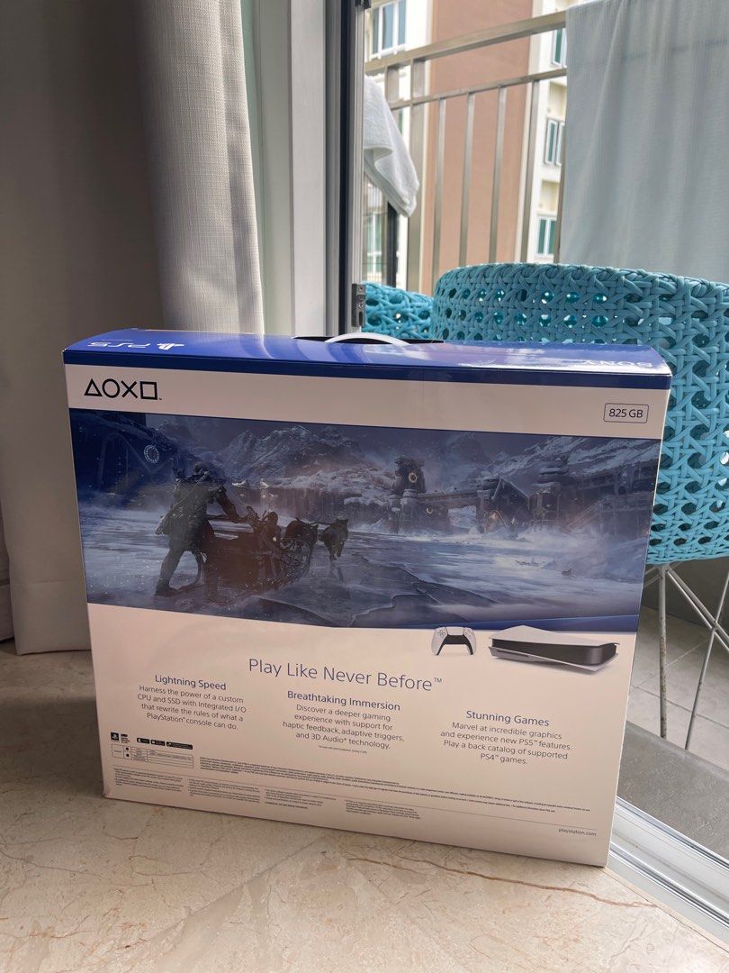 PS5 Box, Video Gaming, Video Game Consoles, PlayStation on Carousell
