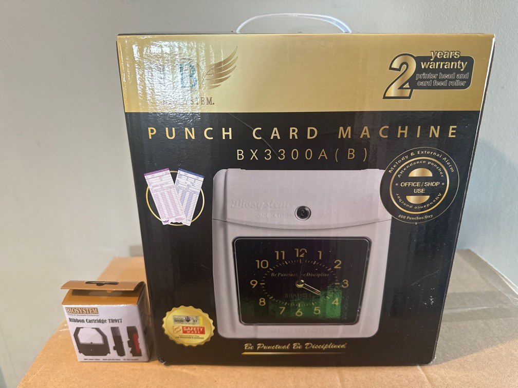 Punch Card Machine, Computers & Tech, Office & Business Technology on ...