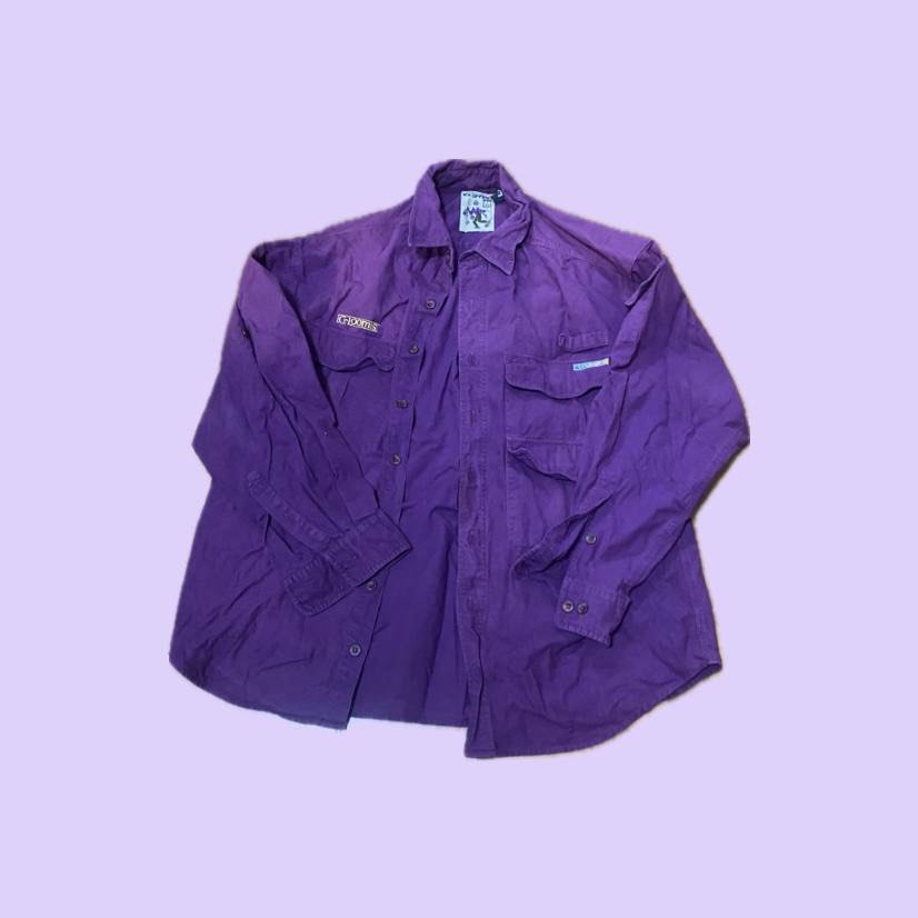 purple button up, Women's Fashion, Coats, Jackets and Outerwear on ...
