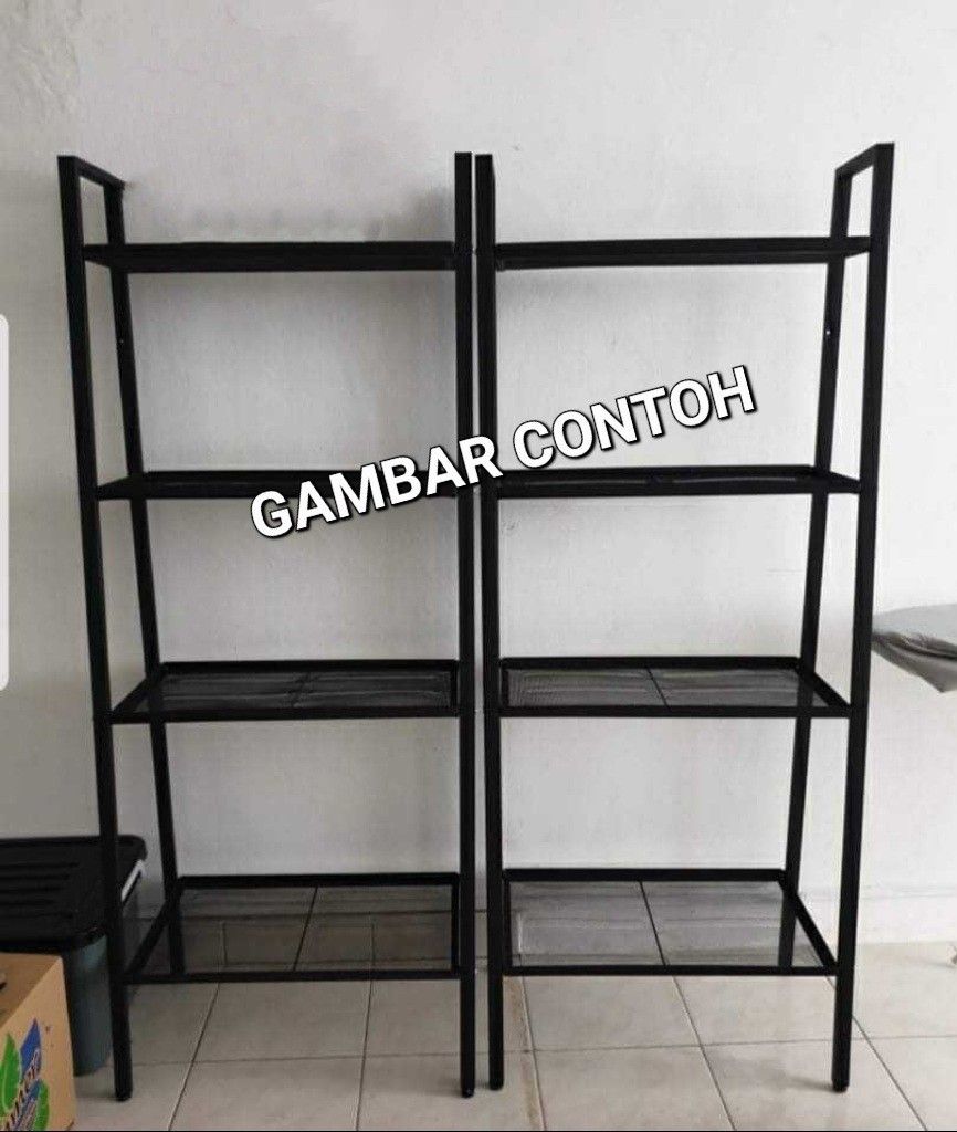 Rak Hiasan Rak Deko Rak Dapur Rak Buku Rak Bilik Rak Microwave Rak ...