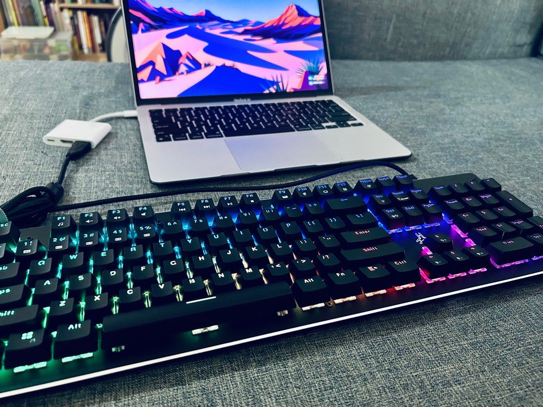 Rakk Kimat XT.LE RGB Mechanical Keyboard, Computers & Tech, Parts ...