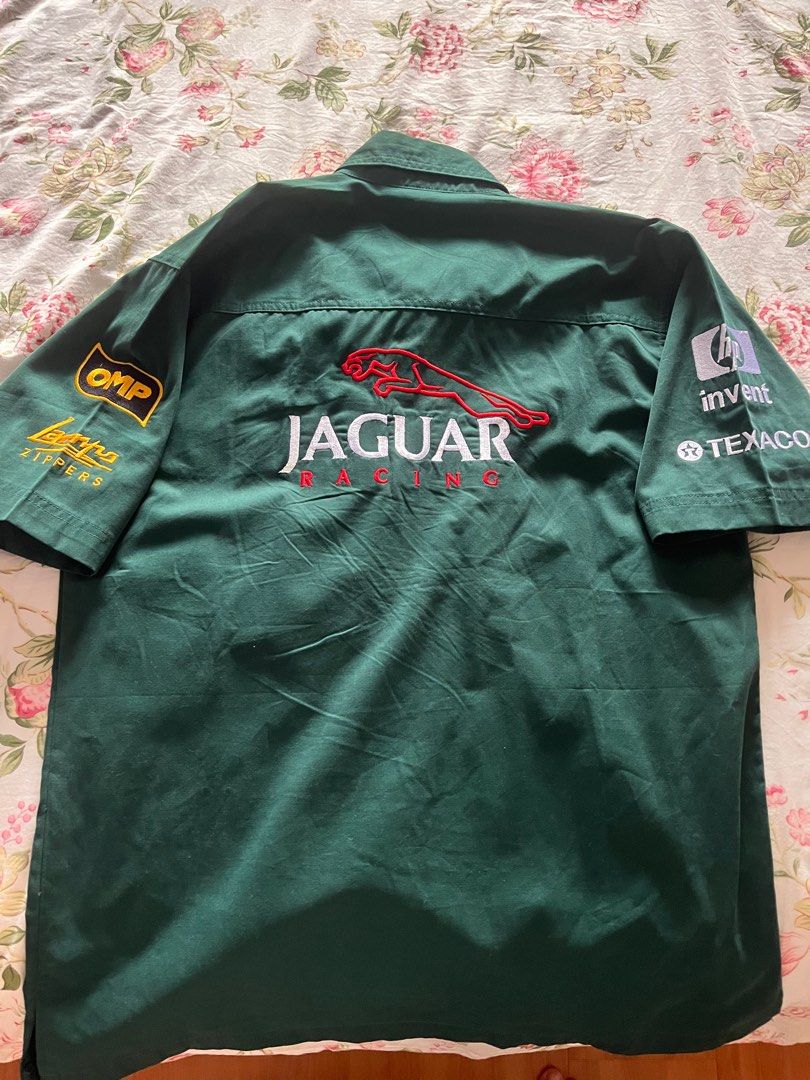 Rare Vintage Jaguar F1 Racing Shirt, Men's Fashion, Tops & Sets ...