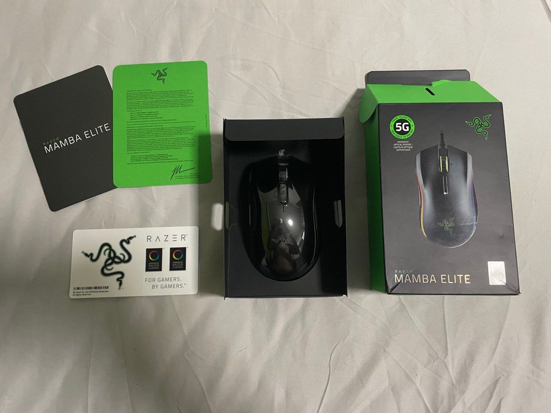 Razer Mamba Elite Wired RGB Gaming Mouse, Computers & Tech, Parts ...