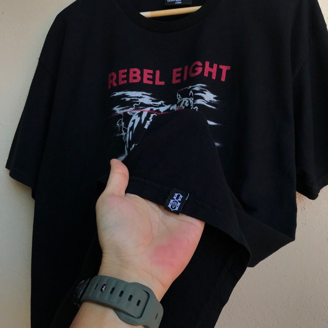 REBEL EIGHT, Men's Fashion, Tops & Sets, Tshirts & Polo Shirts on Carousell