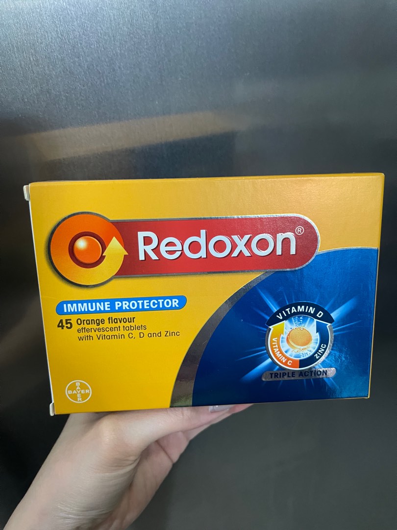 Redoxon Triple Action, Health & Nutrition, Health Supplements, Vitamins ...