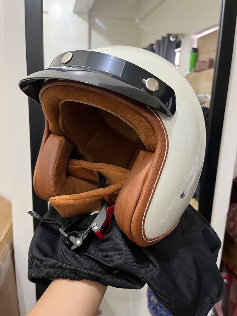 Retro motorcycle Helmet, Motorbikes, Motorbike Parts & Accessories ...
