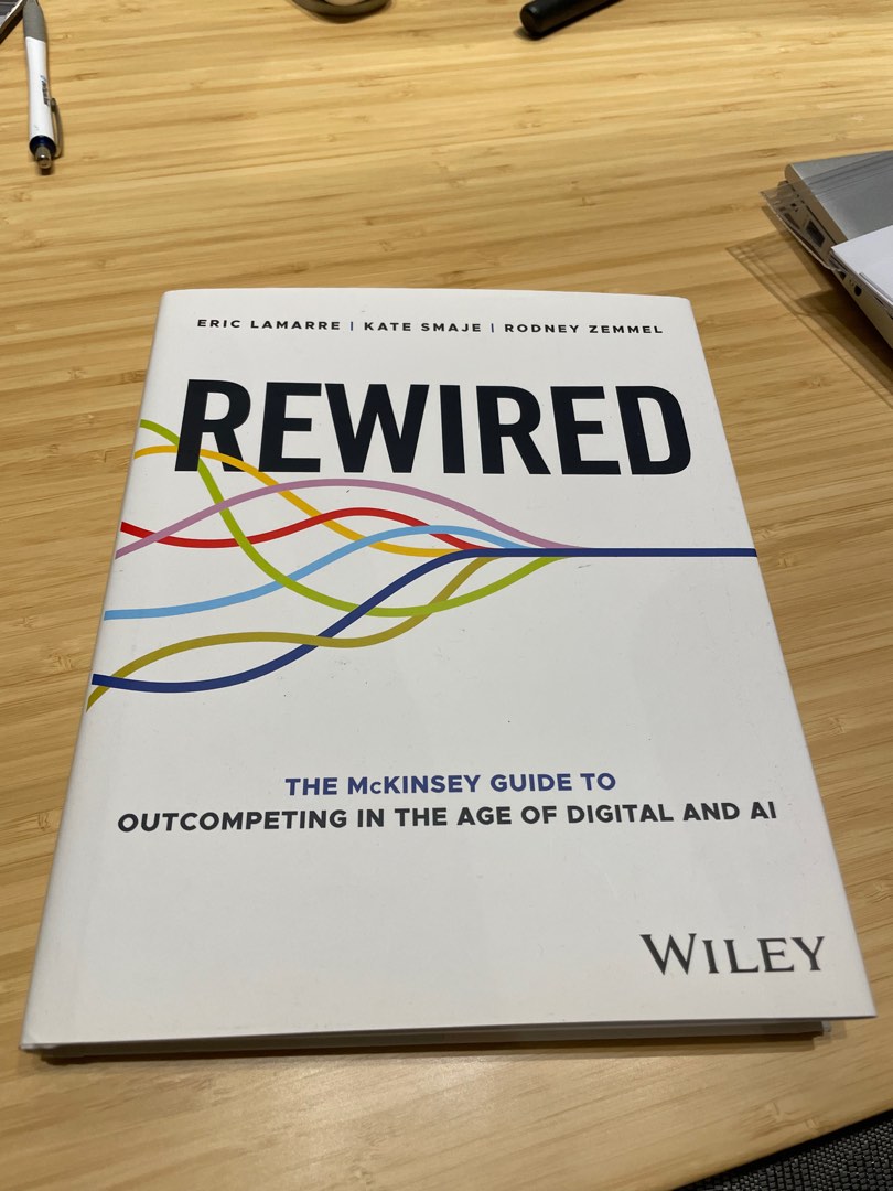 Rewired, McKinsey Guide to Age of Digital and AI, Hobbies & Toys, Books ...
