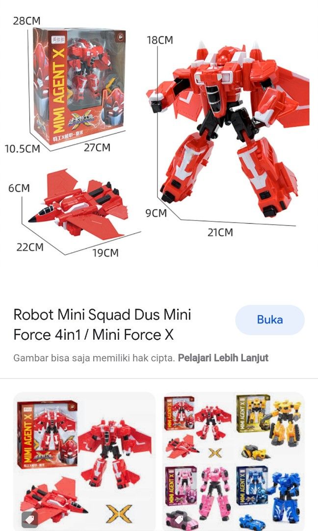 Robot import, Toys & Collectibles, Mainan di Carousell