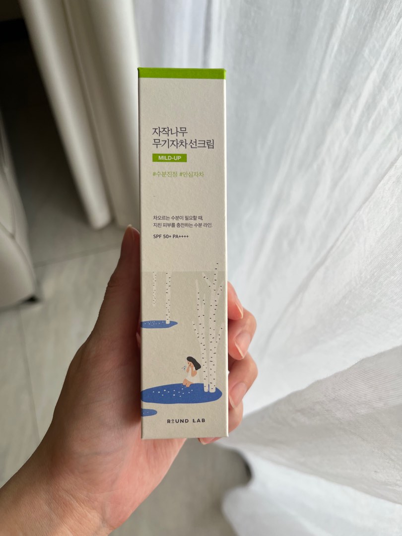 Round lab mild up sunscreen (physical sunscreen), Beauty & Personal ...