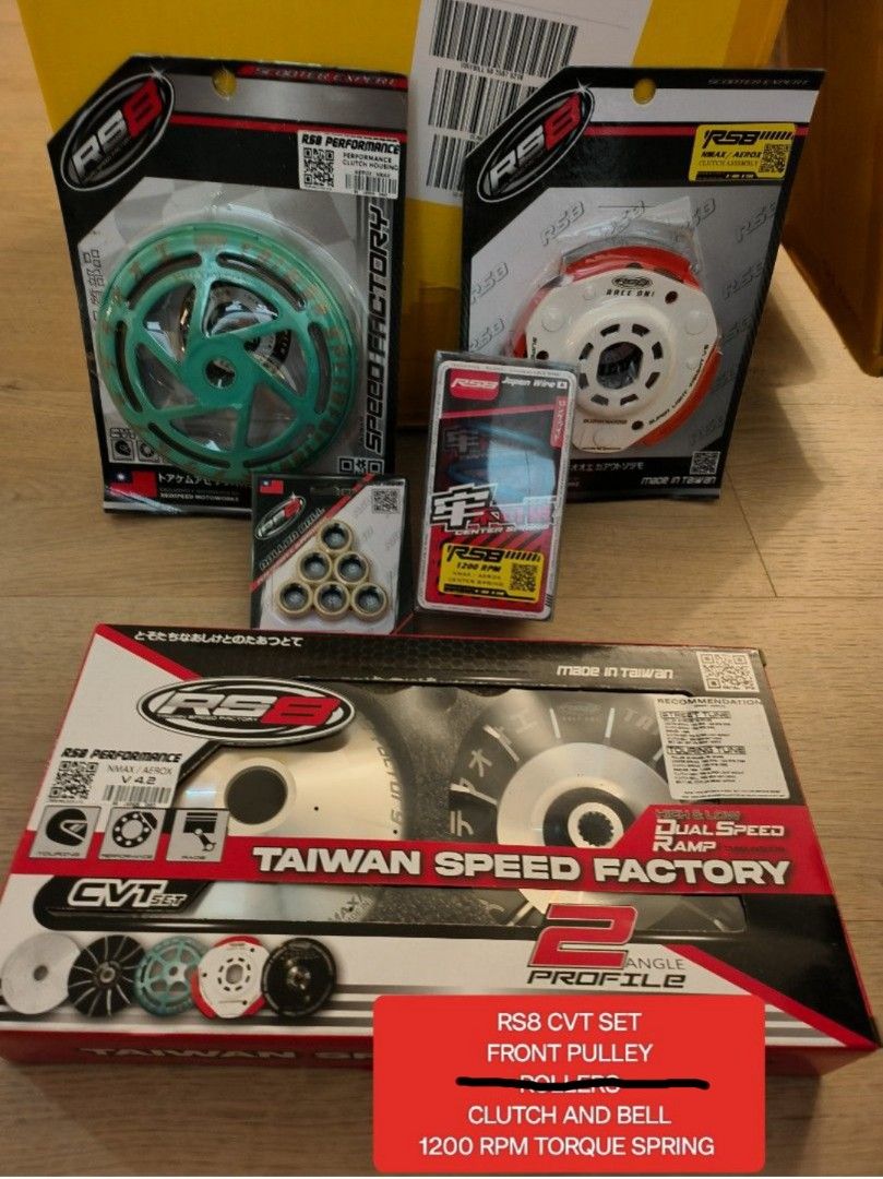 RS8 torque driver+ pulley set, Motorcycles, Motorcycle Accessories on ...