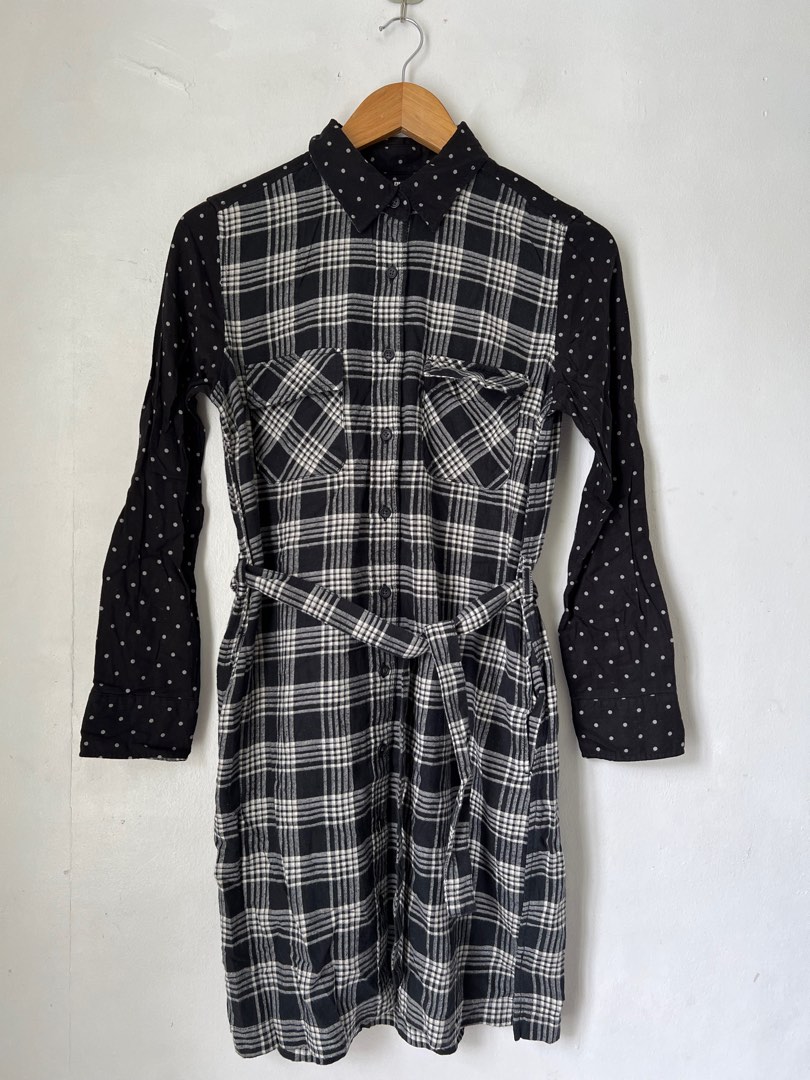 SALE‼️UNIQLO flannel dress, Women's Fashion, Dresses & Sets, Dresses on ...