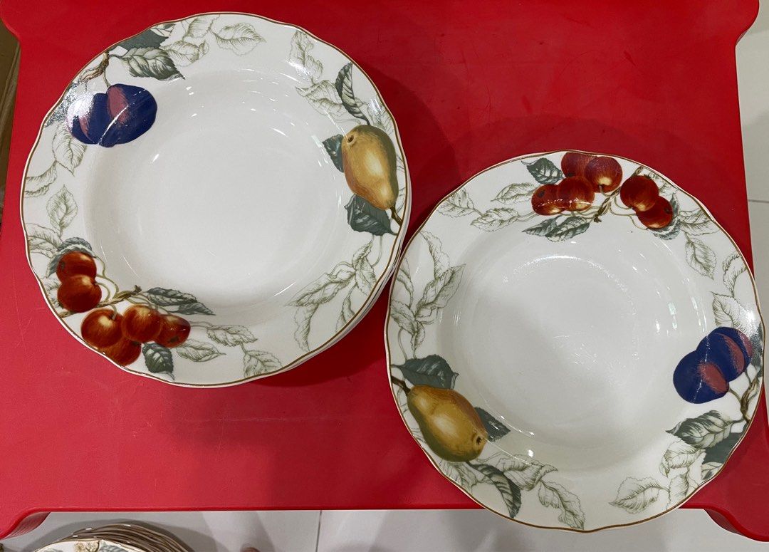 Sango ceramic Deep Plate, Furniture & Home Living, Kitchenware ...