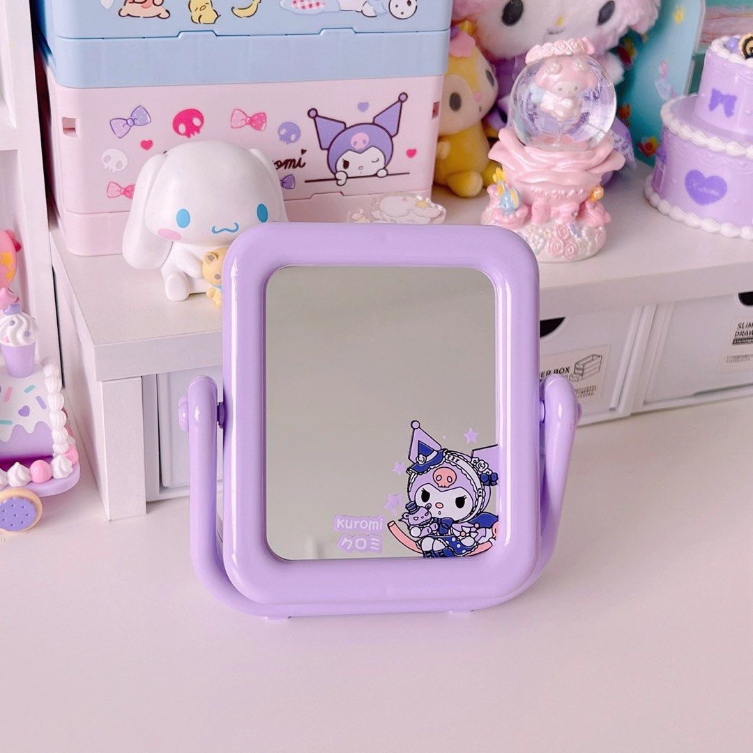 Sanrio Cartoon Characters Mini Mirror, Furniture & Home Living, Home ...