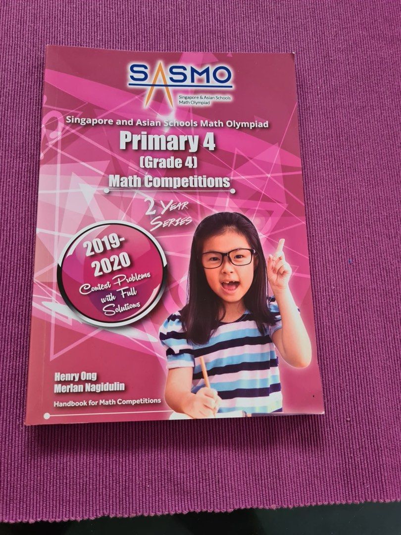 Sasmo Math Olympiad book, Hobbies & Toys, Books & Magazines, Assessment ...