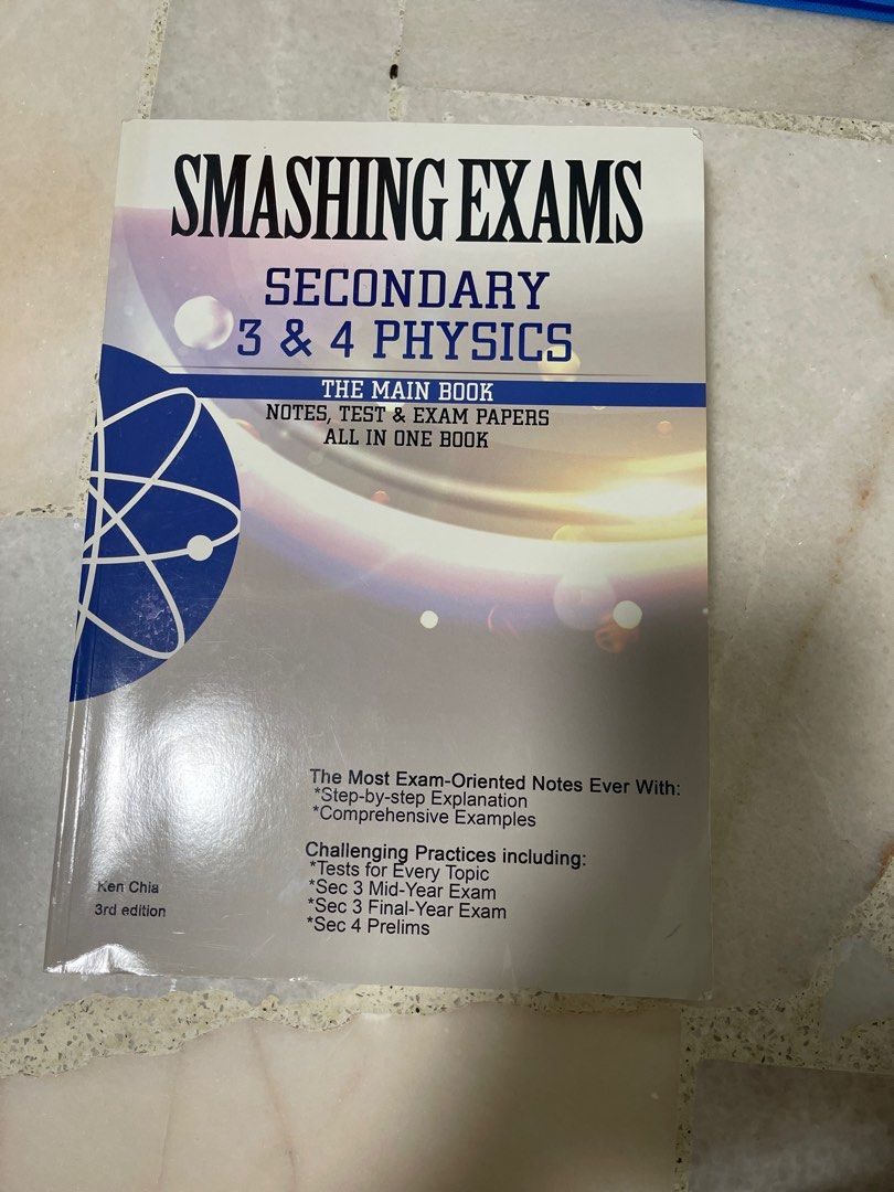 Sec 3/4 chem and physic assessment (both), Everything Else on Carousell