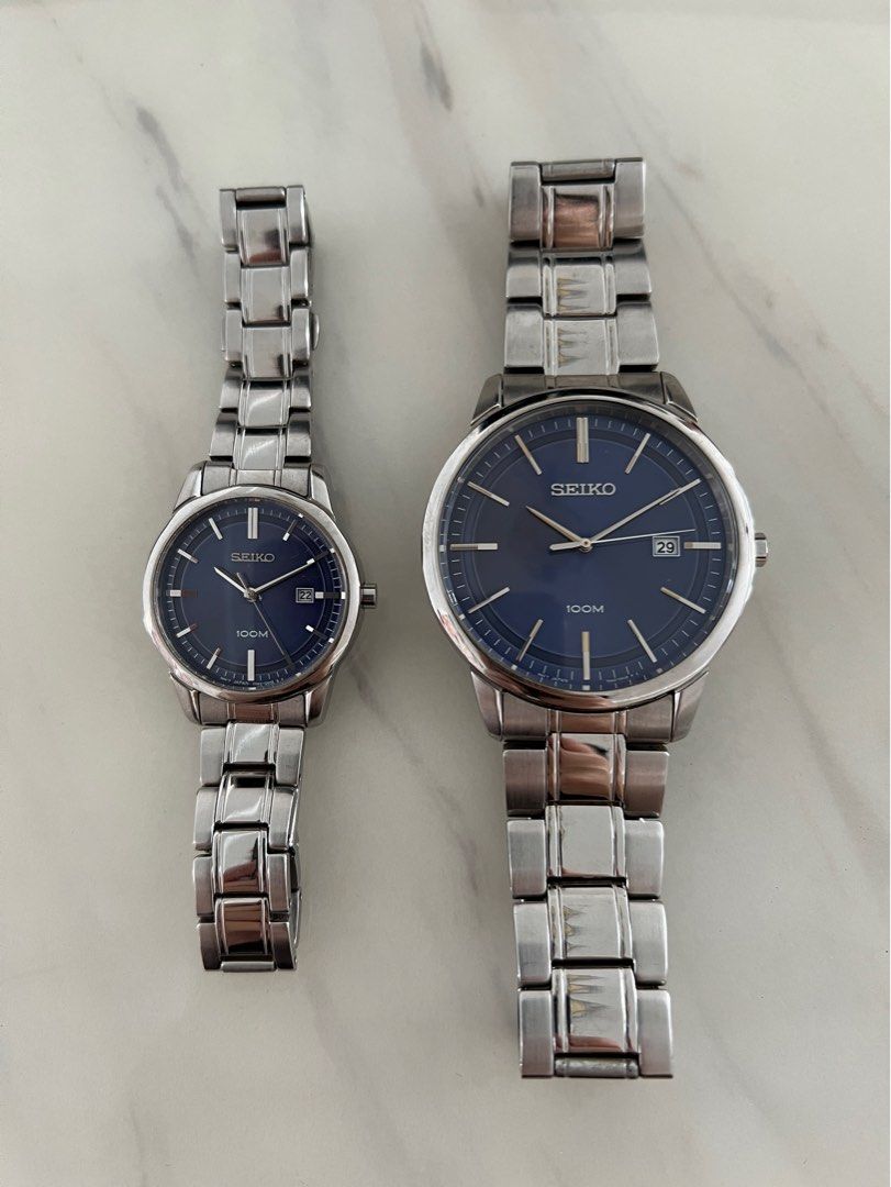 Seiko Couple Watches, Luxury, Watches on Carousell