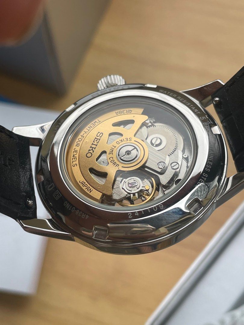 Seiko Presage - Blue Moon Open Heart Cocktail Time - SSA405 / SSA405J1 ...