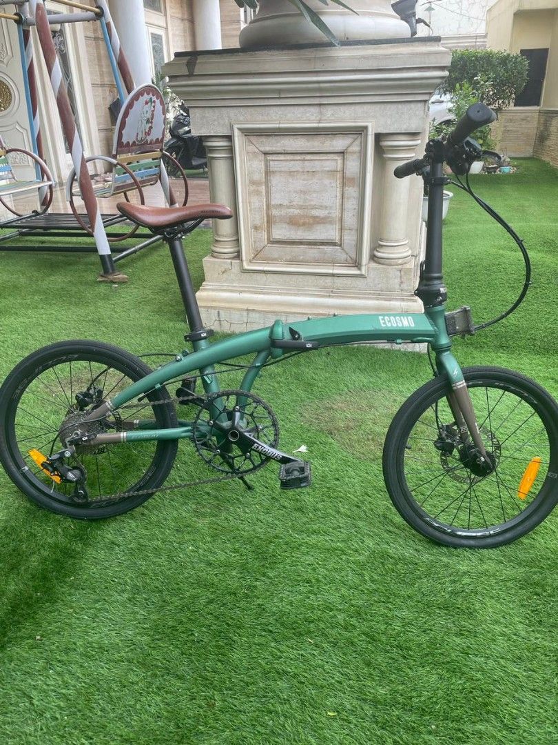 Sepeda Lipat Ecosmo 10 Filosofi Kopi, Olah Raga, Sepeda di Carousell