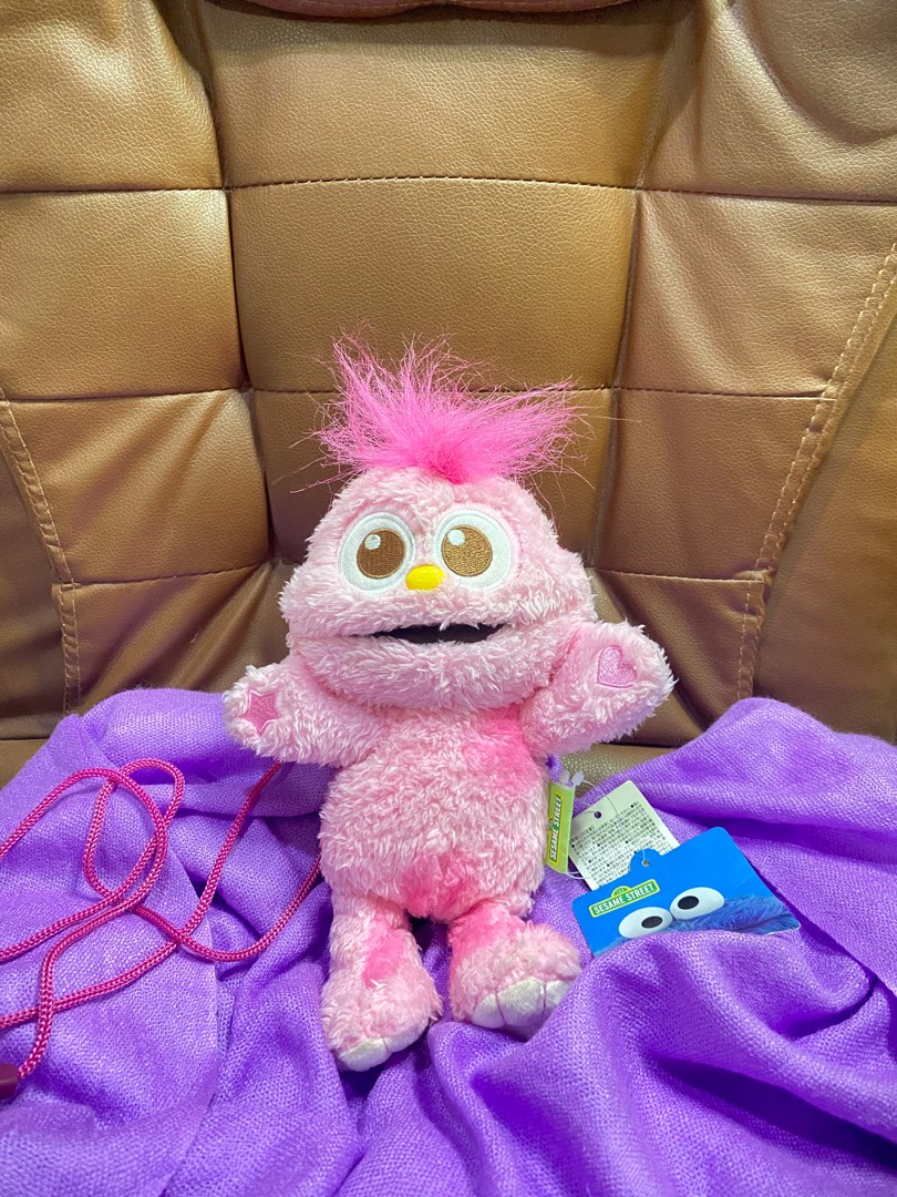 Sesame Street Moppy Sling Purse Plush Bag, Hobbies & Toys, Toys & Games ...