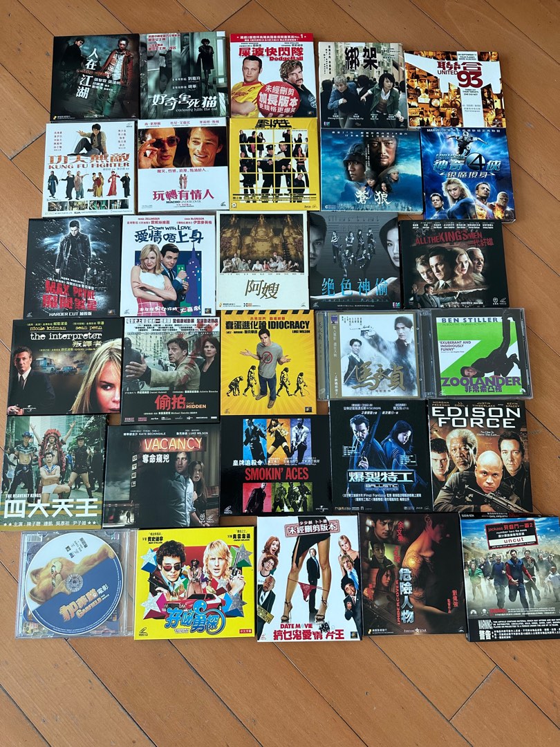 全set VCD 30套中西電影, 興趣及遊戲, 音樂、樂器 & 配件, 音樂與媒體 - CD 及 DVD - Carousell