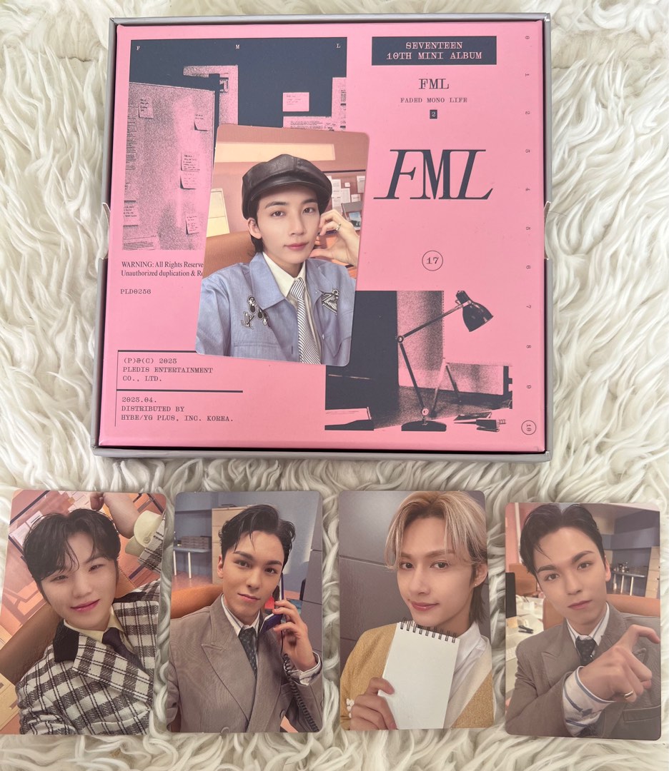 Seventeen Jeonghan FML album, Hobbies & Toys, Memorabilia & Collectibles, K-Wave on Carousell