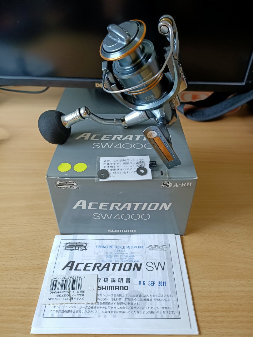 Shimano Aceration SW4000, Sports Equipment, Fishing on Carousell