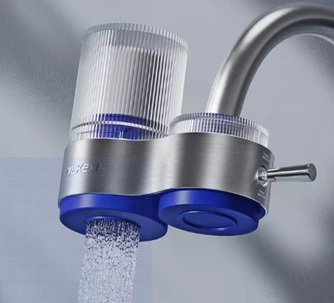 One finger flick lever style, Tap water filter set with resuable ...