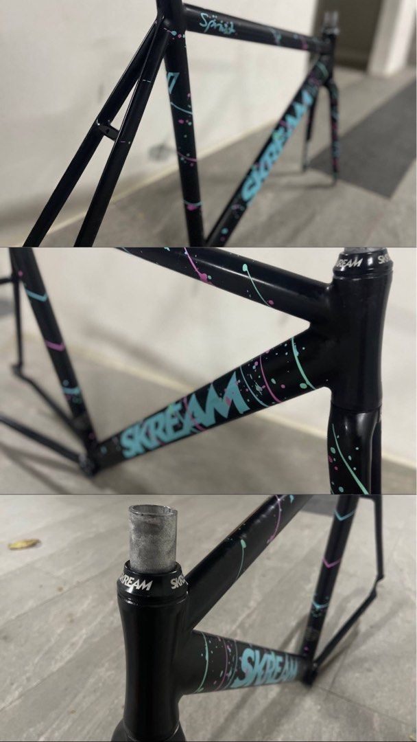 skream track fixie frameset, Sports Equipment, Bicycles & Parts ...