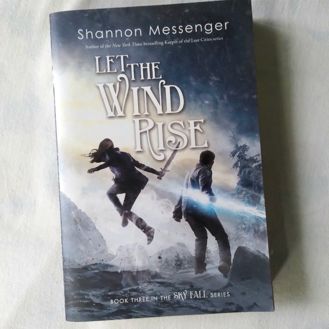 Sky Fall series by Shannon Messenger Book 3 Let the Wind Rise, Hobbies ...