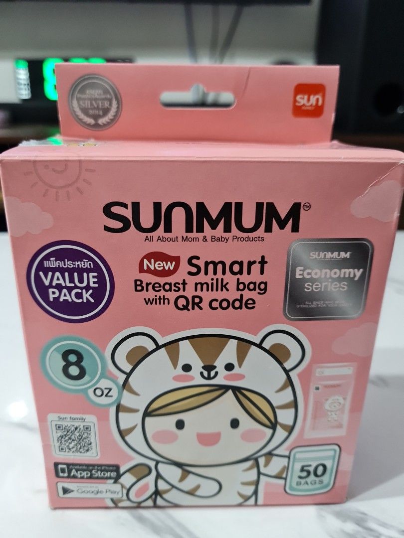 Smart Breast Milk Bag With QR code, Babies & Kids, Nursing & Feeding ...