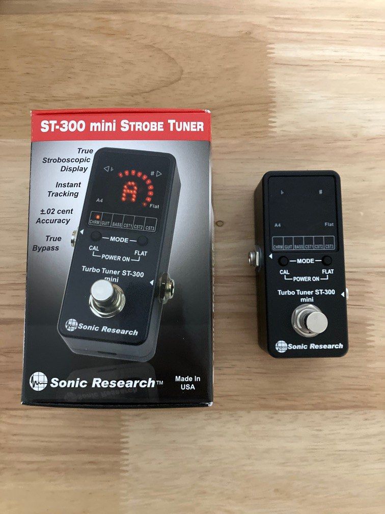 Sonic Research Turbo Tuner Mini ST-300, Hobbies & Toys, Music & Media ...