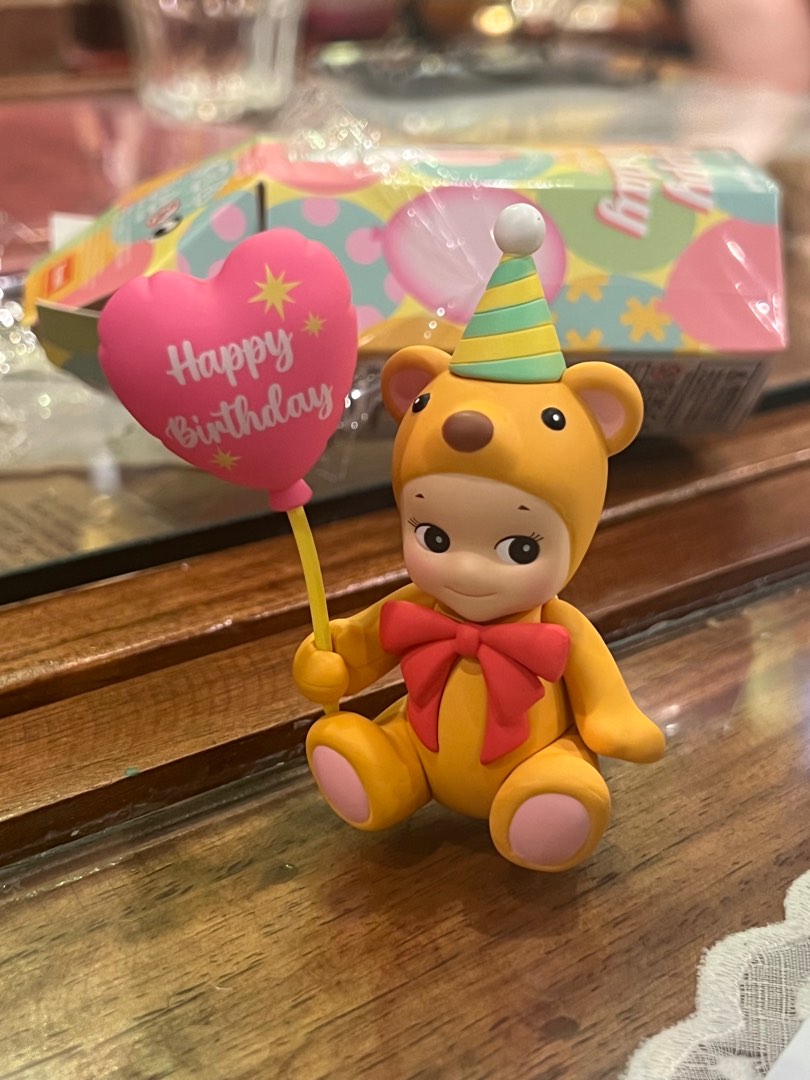 Sonny Angel - Birthday bear (Orange), Hobbies & Toys, Toys & Games on ...