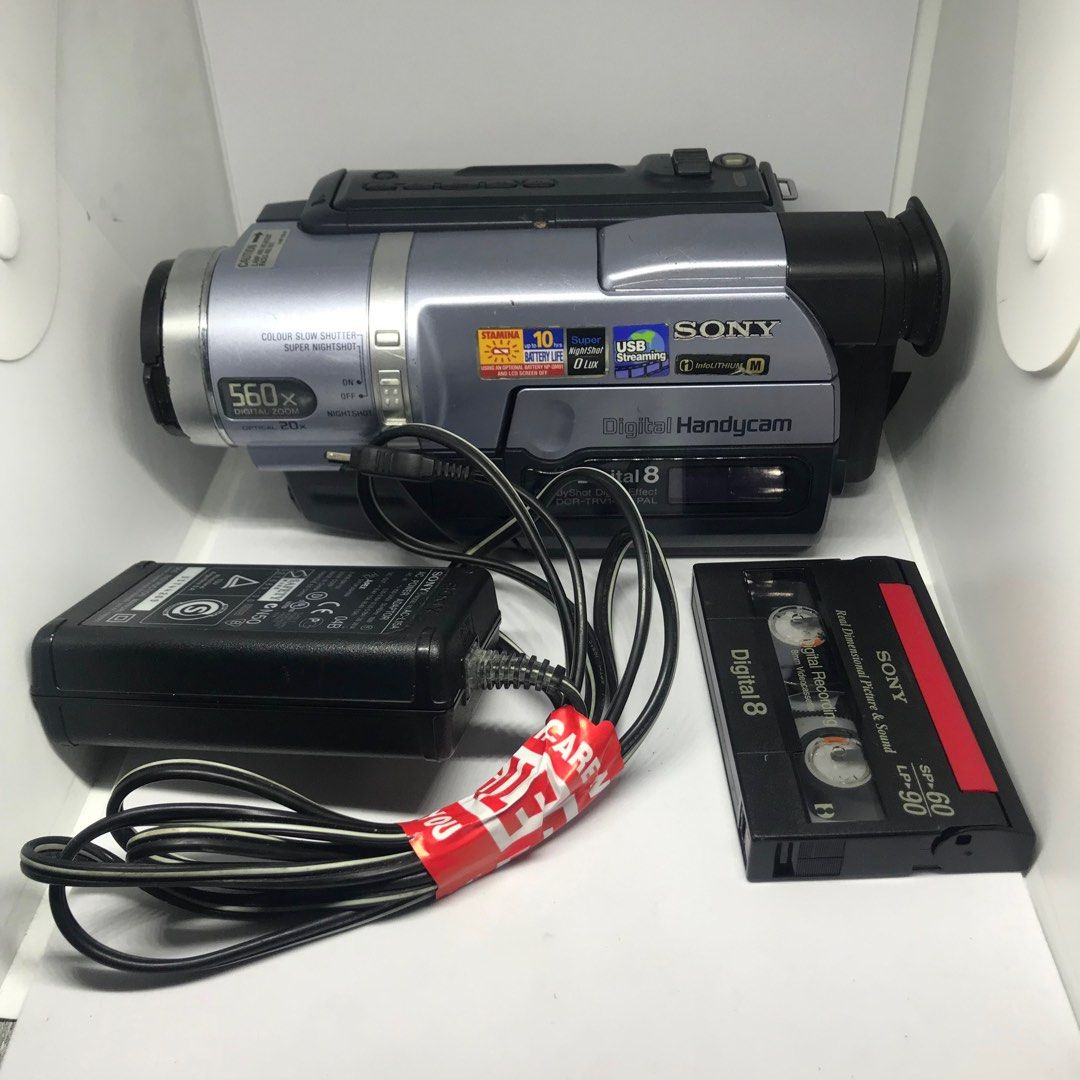 Sony Handycam DCR-TRV140 Digital8 Camcorder, Photography, Video Cameras ...